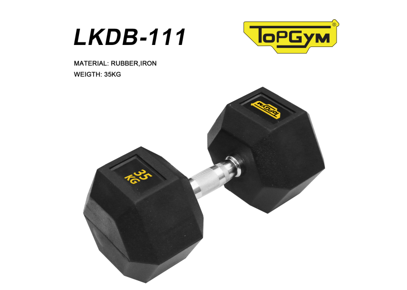 HALTERE DE MUSCULATION HEXAGONALE TOPGYM LKDB-111