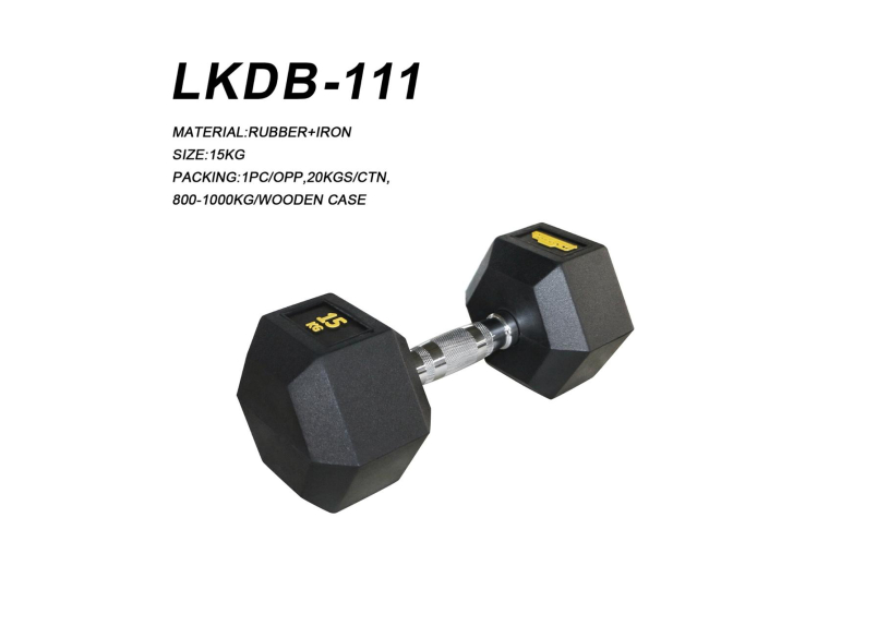 HALTERE DE MUSCULATION HEXAGONALE TOPGYM LKDB-111